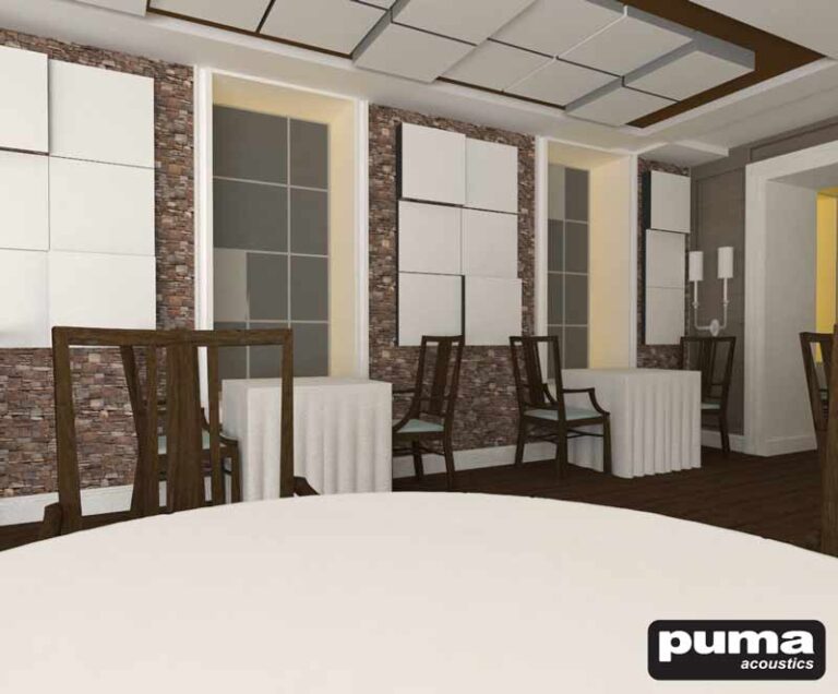 La correzione acustica nei ristoranti - Puma Acoustics